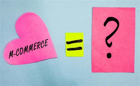 Text Sign Showing M Commerce Conceptual Photo Commercial Transactions Conducted Electronically