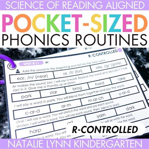 Pocket Sized Phonics Routines Science Of Reading Whole Small Groups