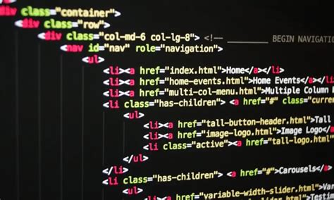 Programmazione Web Un Semplice Menu Con Html E Css