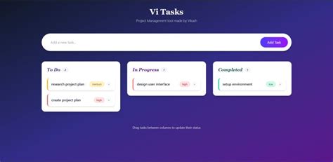 Miniprojectseries Reactjs Tailwindcss Taskmanager Frontenddevelopment Vikash Joshi