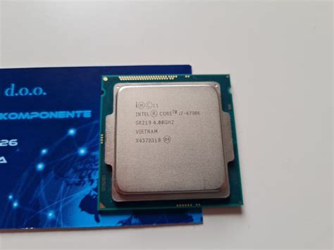 Intel Core I K X Ghz Socket Ra Un R Jamstvo