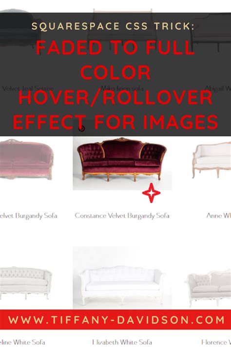 Squarespace Css Trick Faded To Full Color Hoverrollover Effect For Images — ⭐ Squarespace Web