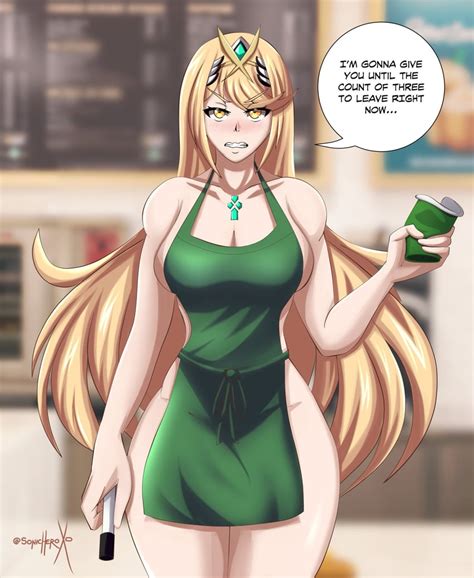 Mythra Xenoblade Chronicles And 2 More Drawn By Sonicheroxd Danbooru