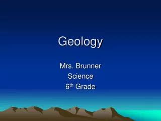 PPT Geology PowerPoint Presentation Free Download ID