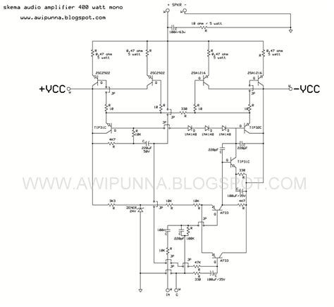 ARWIS BLOG Skema Audio Power Amplifier Alfa