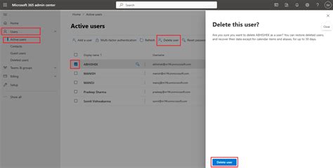 Soft Or Force Delete Mailbox From Microsoft Office