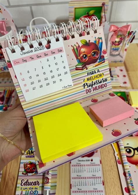 Calendário De Mesa Personalizado Elo7 Produtos Especiais