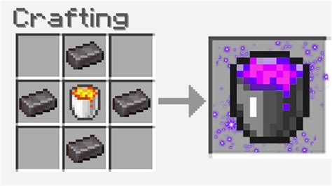 Netherite Crafting That BREAKS Minecraft Minecraft Videos