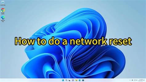 How To Do A Network Reset Youtube