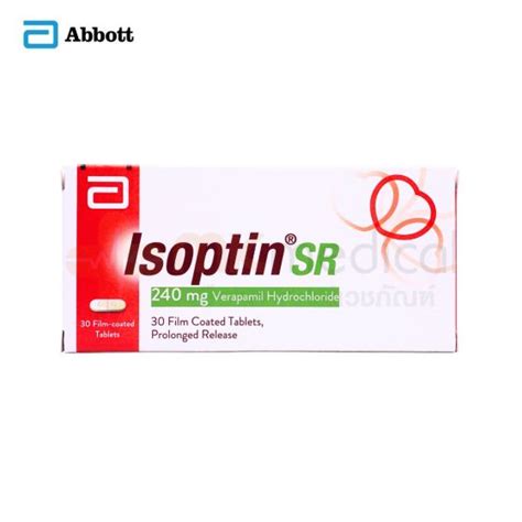 Isoptin Sr 240mg 2x15s