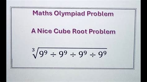 An Interesting Question On Cube Root Cbsemaths Maths Icse Simplification Square Root