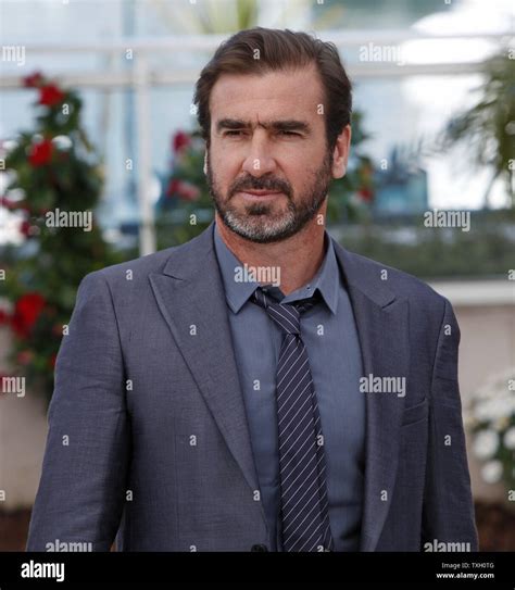 Actor Eric Cantona Arrives At A Photocall For The Film Looking For
