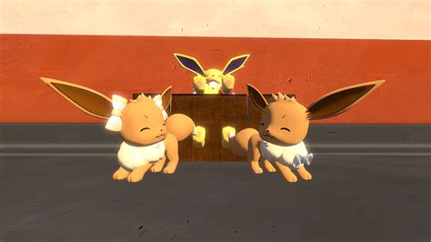 Two Eevee Tickle Jolteon Fan Art By Luisantoniomendez On Deviantart