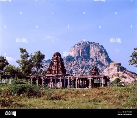 13th Century Rajagiri Fort And Venkataramana Temple In Gingee Tamil