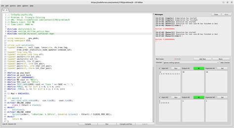 cp editor doesn t show me compilation error · issue 1150 · cpeditor