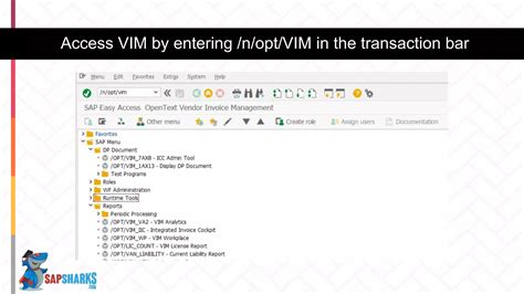 Sap Vimvendor Invoice Management Opentext Ppt