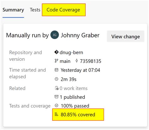 Publishing Code Coverage In Your Azure Devops Build Pipeline Improve And Repeat