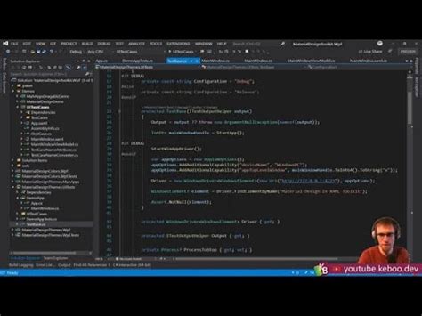C WPF UI Testing Material Design In Xaml YouTube