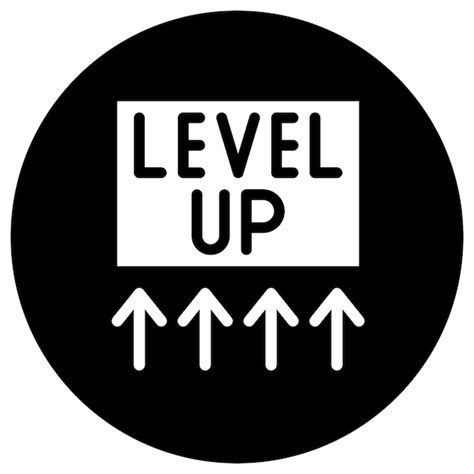 Premium Vector Level Up Vector Icon Design Illustration