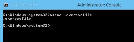 Solution EXE Files Always Open With Notepad Or Other Applications OR Cant Open EXE Files In