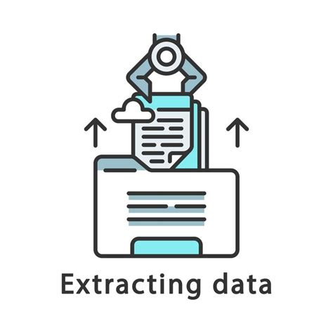 Extract Data Vector Art Icons And Graphics For Free Download