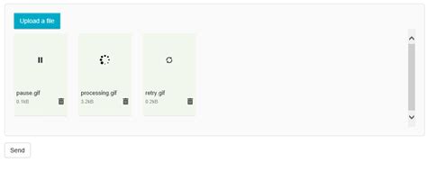 initial file list inverted colors with files · issue 1929 · fineuploader fine uploader