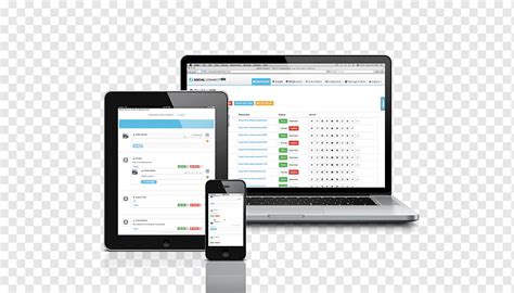 Responsive Web Design Web Development Template Social Connect