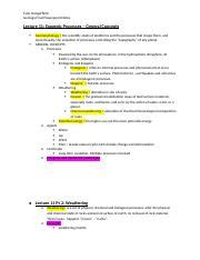 Geology Final Power Point Notes Tyler Dangerfeld Geology Final Powerpoint Notes Lecture