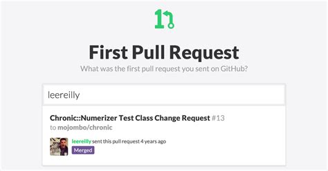 First Pull Request • What Was The First Pull Request You Sent On Github