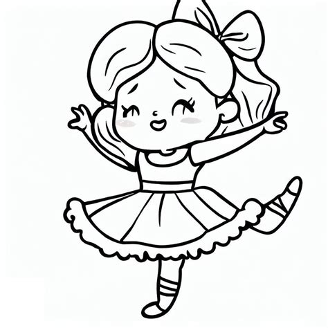 Desenhos De Dança 4 Para Colorir E Imprimir Colorironlinecom