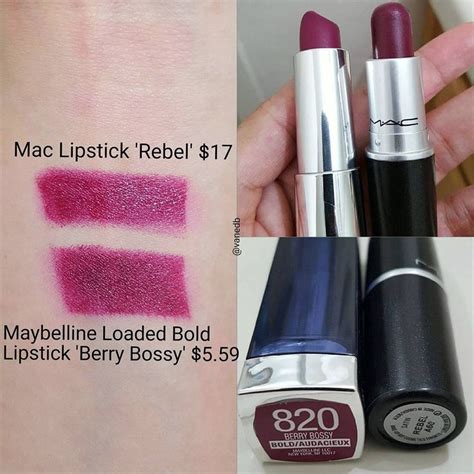 Mac Rebel Lipstick Dupes All In The Blush