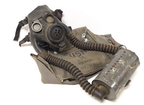 World War 2 American Gas Mask One Of The Rarest Wwii M1 1 5 Optical
