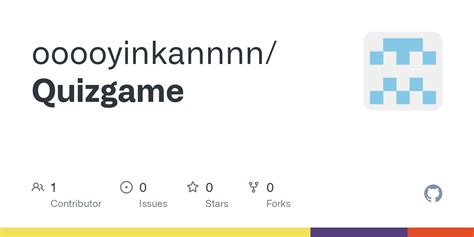 Github Ooooyinkannnnquizgame