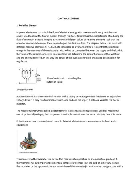 Control Elements Pdf