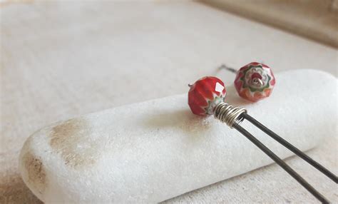 Red Hair Pin Wedding Accessories Bridal Hair Pins Etsy