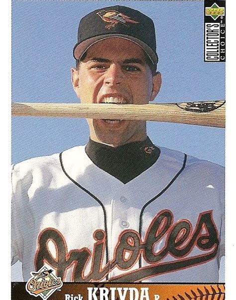 Orioles Card O The Day Rick Krivda 1997 Collectors Choice 44