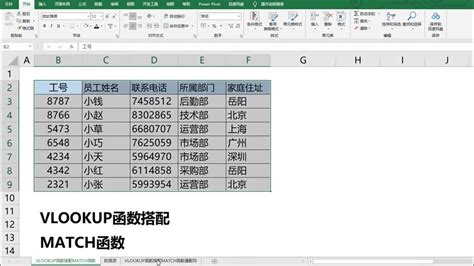 基础篇第三十四章（vlookup搭配match函数和通配符） Youtube