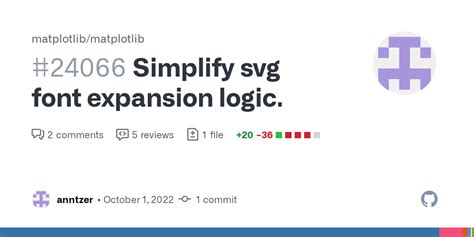 Simplify Svg Font Expansion Logic By Anntzer · Pull Request 24066