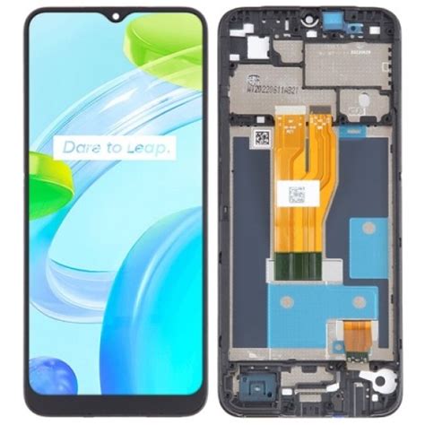 Realme C30s LCD Screen With Touch Digitizer Module Black Cellspare
