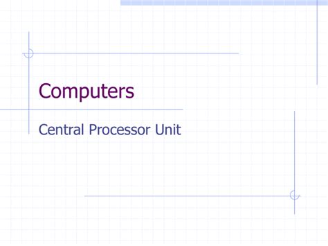 Computer Functions