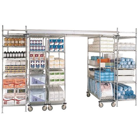Metro Sa48tts Super Erecta Seismic Top Track 48 Stationary End Unit Kit