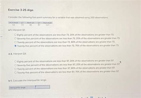 Solved Ces Exercise 3 25 Algo Consider The Following