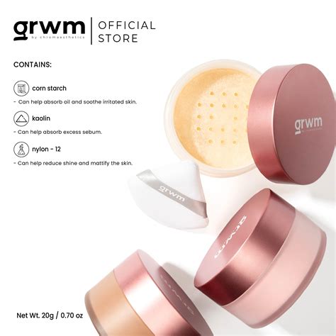 Grwm Cosmetics Powder Rush Loose Baking And Setting Powder Shopee Philippines