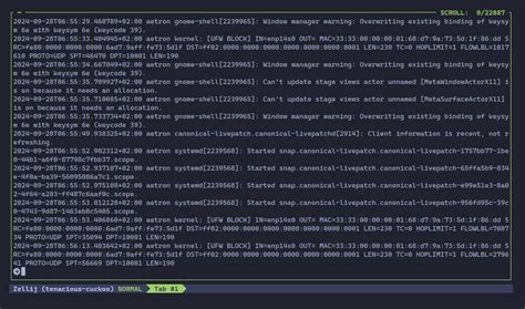 Selecting And Copying Text Without Border In Zellij Using The Keyboard