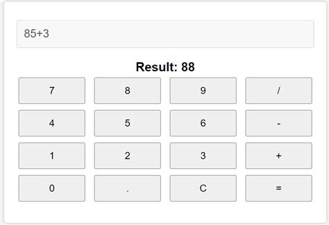 Create A Smart Calculator Html Css Javascript Jquery