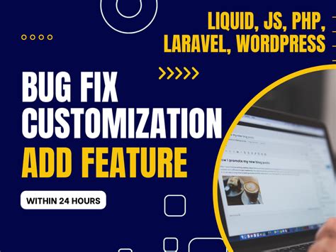 Troubleshooting Bug Fixing And Adding Feature For Your Website Or Store