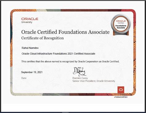Rahul Namdev On Linkedin Learningneverstops Oraclecloud Publiccloud Oracle