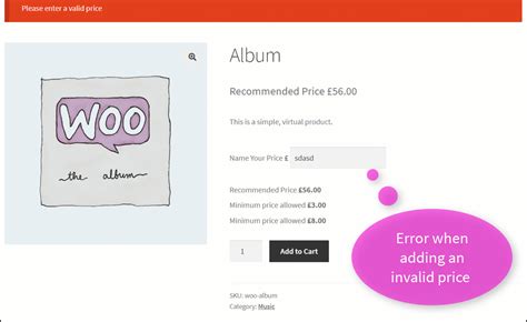 Woocommerce Pay What You Want Name Your Own Price Plugin By Motifcreatives