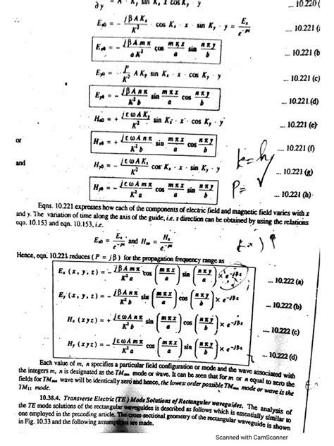 transverse electric wave rectangular wave pdf