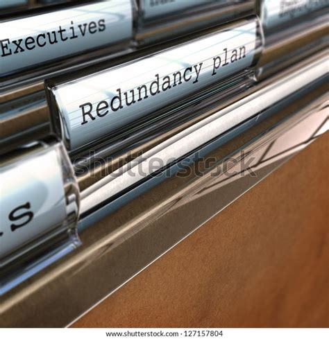 Redundancy Plan Written On Folder Word Stock Illustration 127157804 Shutterstock